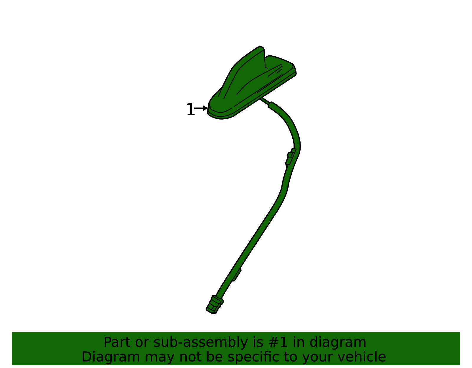 2024-2025 GMC Antenna Assembly 85642460 | QuirkParts