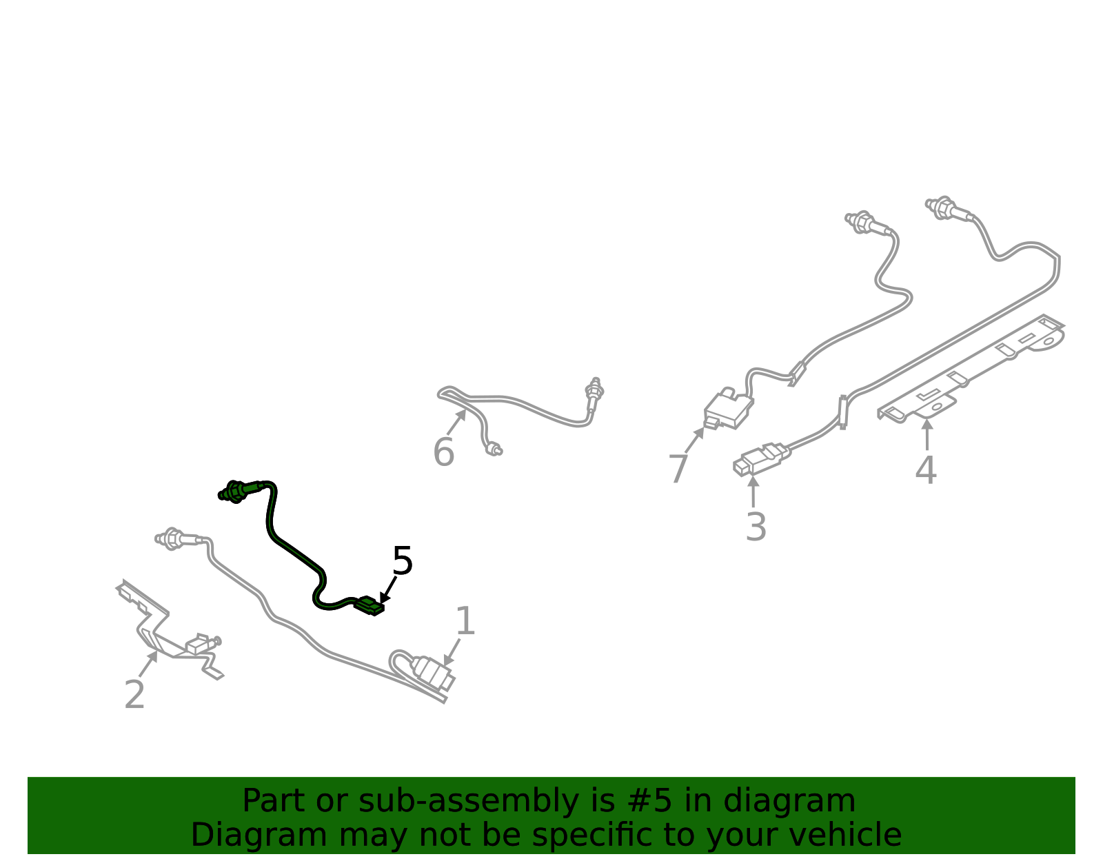 13627101680 - 2018 BMW Oxygen Sensor (13-62-7-101-680) | BMW of South ...