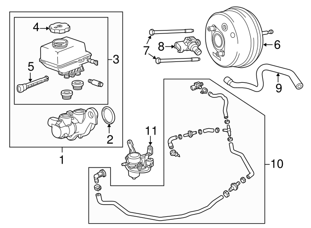 2014-2017 Chevrolet Brake Fluid Level Sensor 92457846 | GMPartsDirect.com