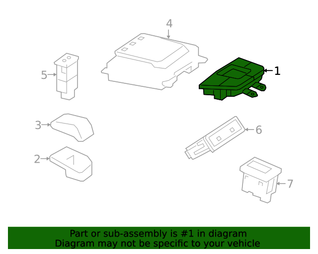 2021-2023 Mercedes-Benz Switch Assembly 177-905-78-05 | MB OEM Parts