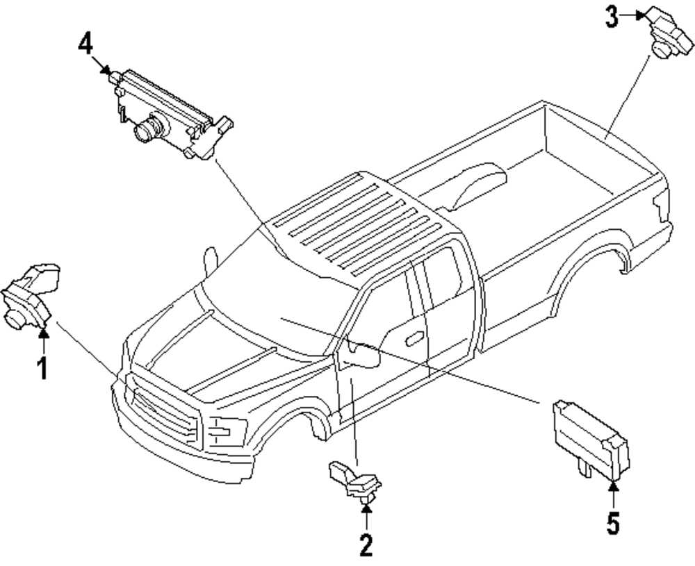2024-2025 Ford F-150 Control Module RL3Z-14G647-N | TascaParts.com