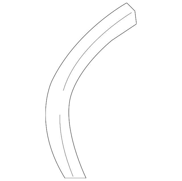 2017-2024 Mazda CX-5 Rear Spoiler Outer Seal KB8A-51-954 | Mazda Online ...