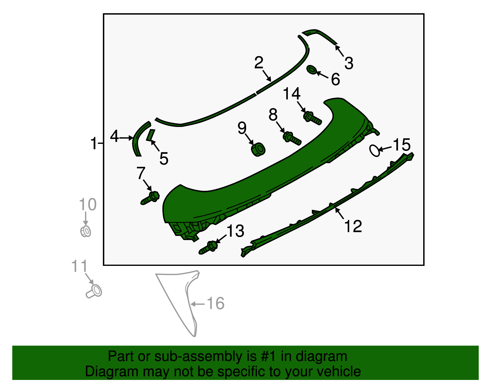 KPF1-51-960B-E4 - Rear Spoiler 2022-2023 Mazda CX-5 | Mazda Parts Online
