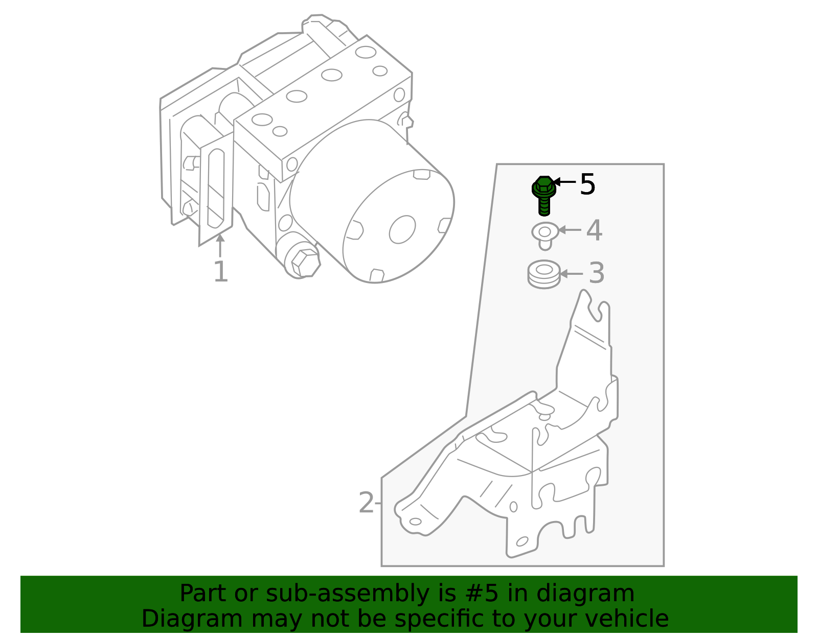 2021-2025 Nissan Mount Bracket Bolt 08110-6252G | QuirkParts