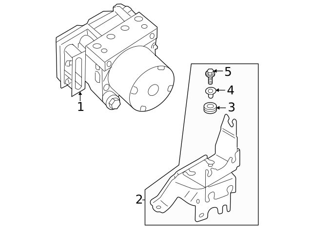2021-2024 Nissan Mount Bracket Bushing 47608-6CA0A | Temecula Nissan Parts