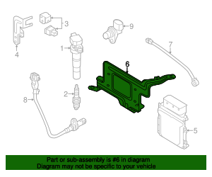 39109-2B590 - Mount Bracket 2018-2019 Kia Rio | Kia.Parts Store