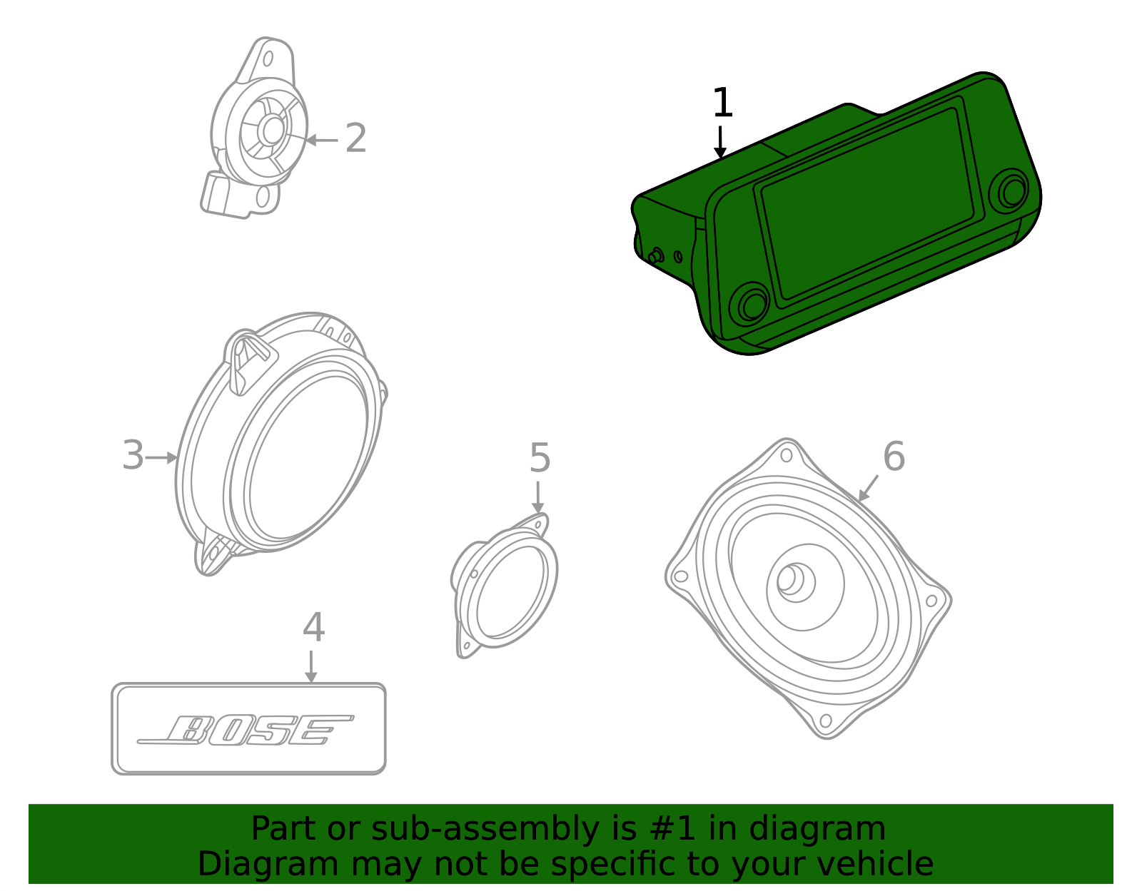 2023-2024 Nissan Sentra Radio 28021-6LY1A | CMA's Colonial Nissan