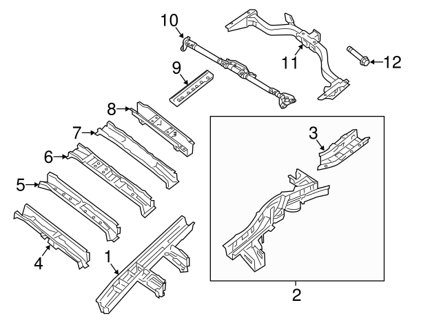 51170-6TA0A - Trailer Hitch AutoNationParts.com