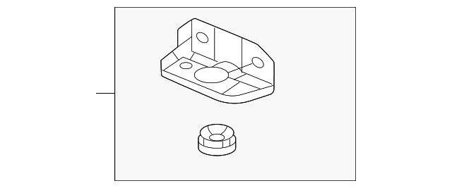 74171-T20-A00 - 2022-2025 Honda - Radiator Assembly Upper Bracket ...