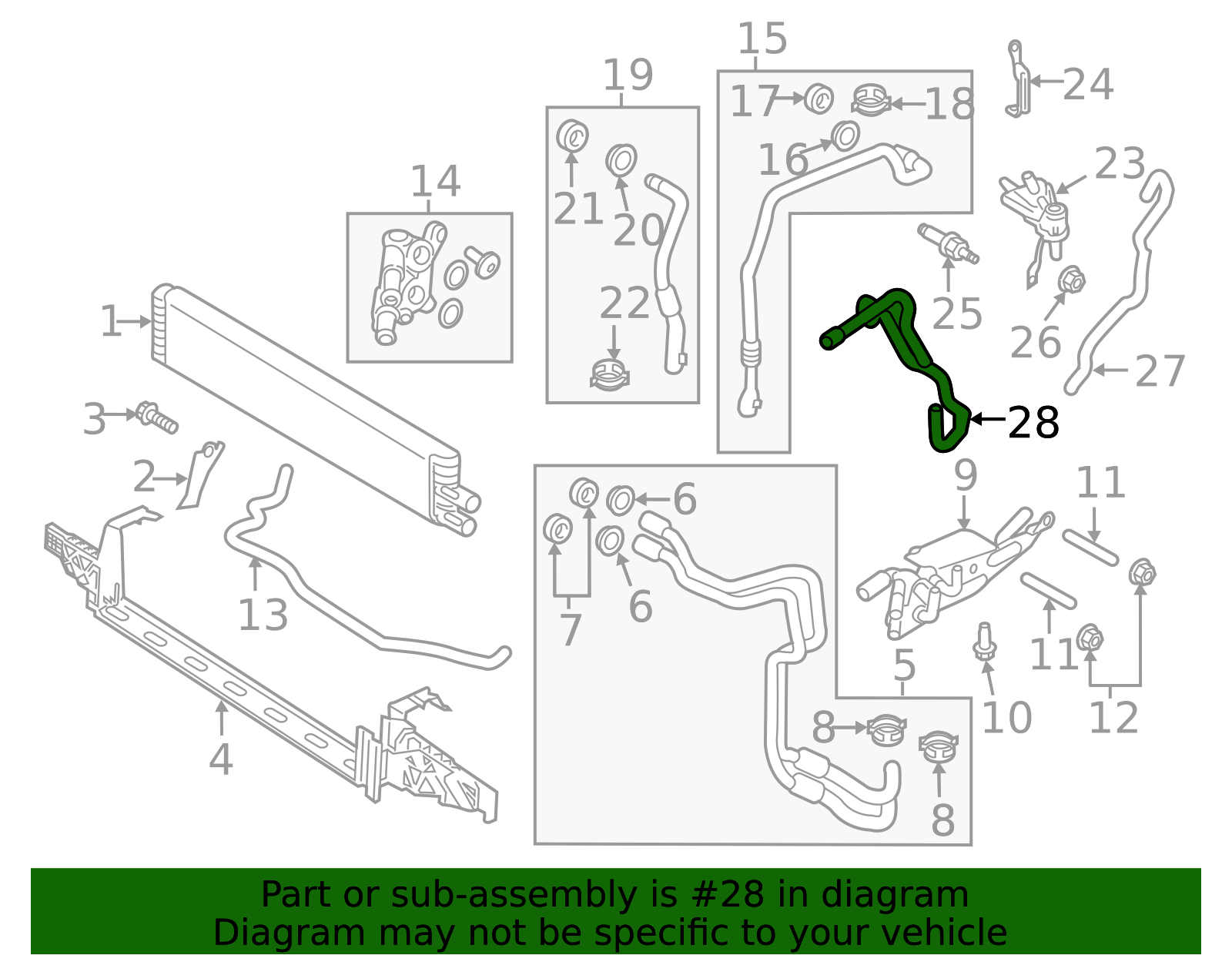 2019-2023 Ford Transit Connect Water Outlet KV6Z-18N345-A | Ford OEM ...