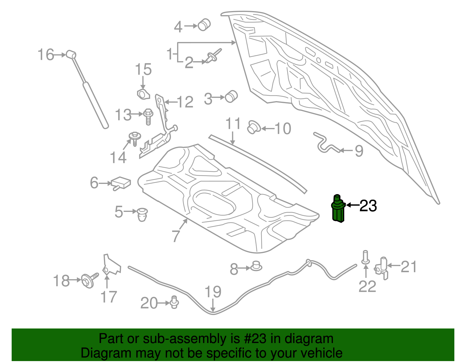 Genuine OEM Ford Part - Under Hood Lamp LC3Z-15702-A | Genuine OEM Ford ...