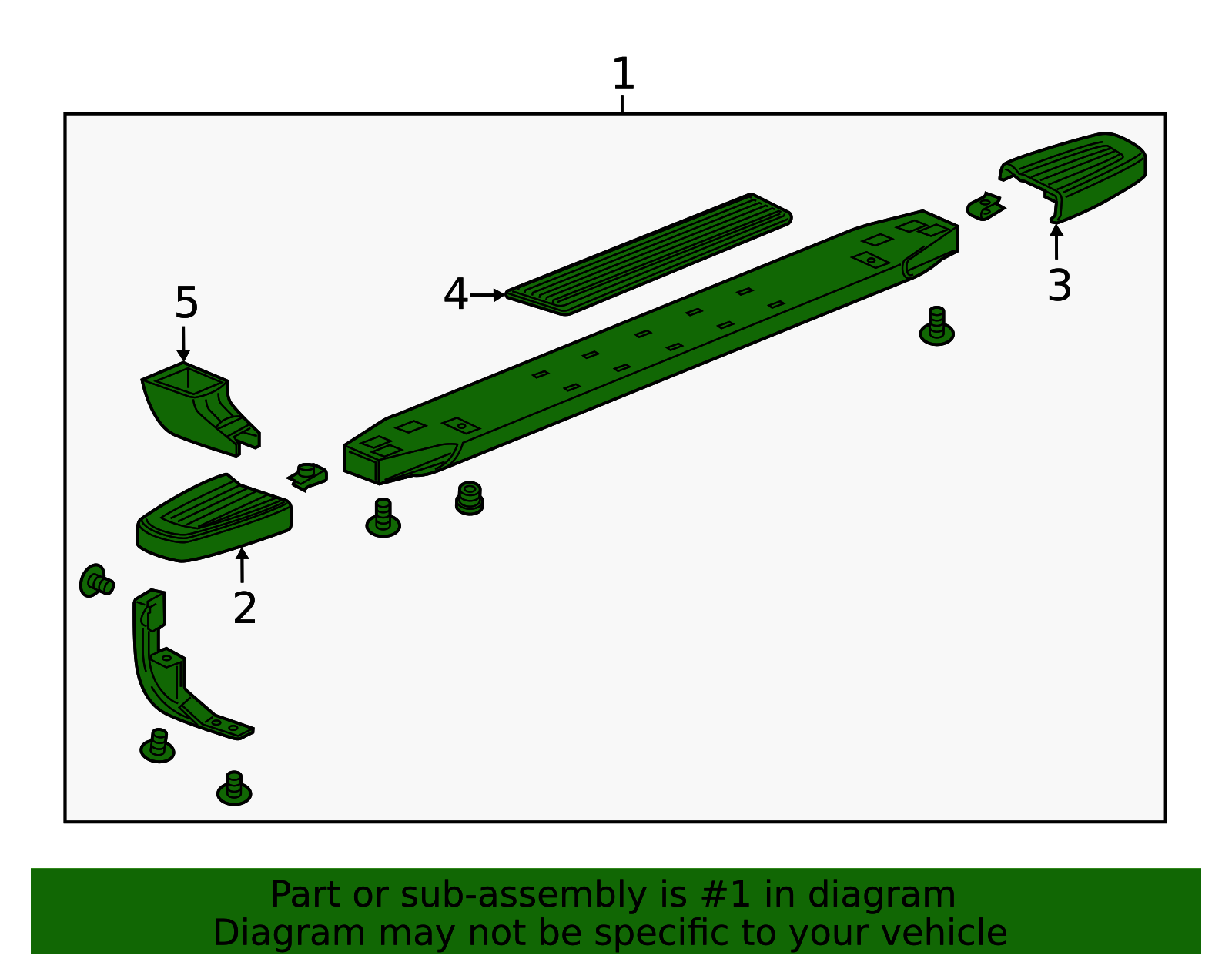 2020-2025 GM Running Board Step 84388998 | TascaParts.com