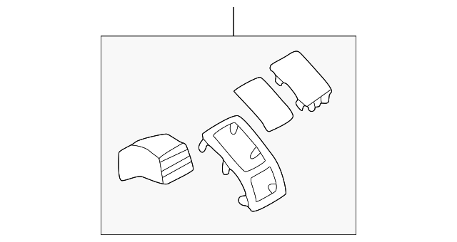 463-680-74-08 - Speaker Grille 2002-2005 Mercedes-Benz | Mercedes-Benz ...