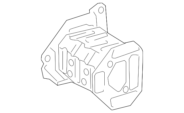 2012-2015 Scion iQ Bumper Impact Bar Bracket 52015-74030 | Toyota Parts ...