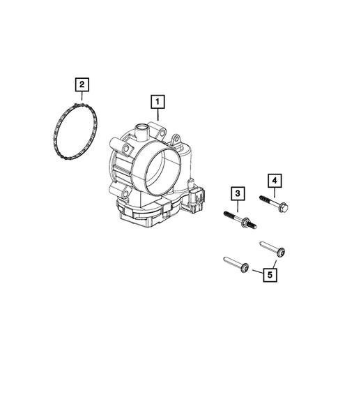 Throttle Body for 2018 Jeep Compass | Mopar eStore