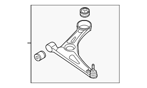 2021-2023 Hyundai Elantra Lower Control Arm 54501-AAAA0 | QuirkParts