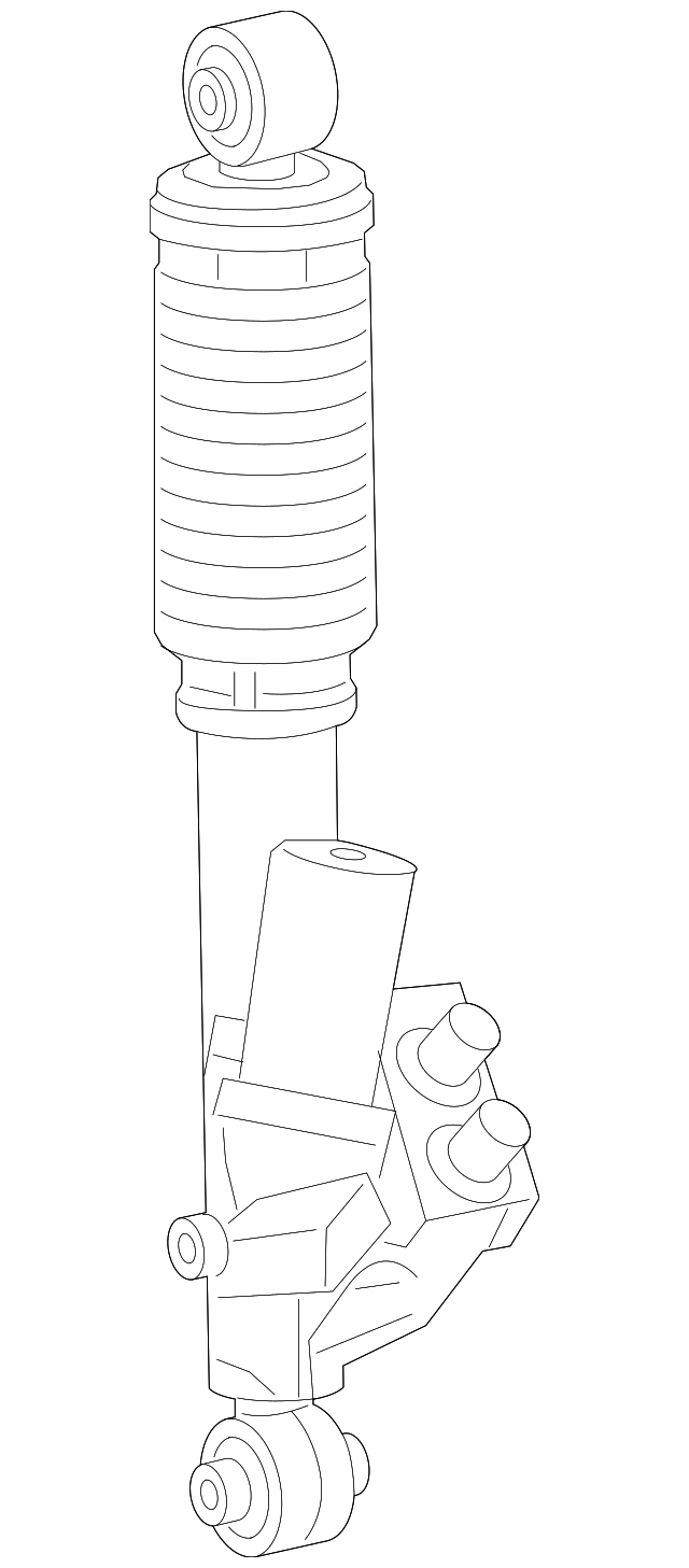 4633203502 - Shock Absorber Mercedes-Benz USA Parts
