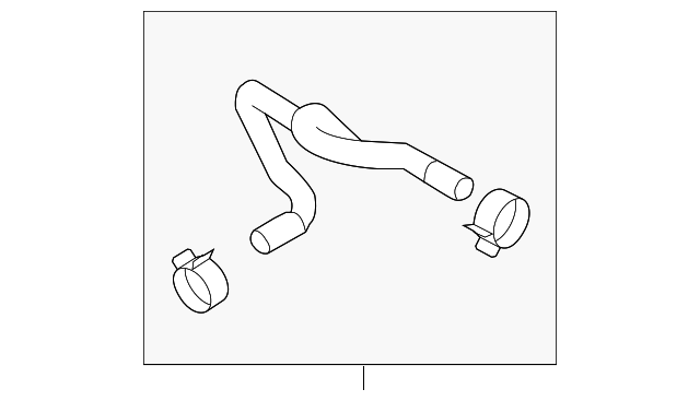 2014-2016 Porsche Panamera Connector Hose 970-106-422-60 | Gaudin ...