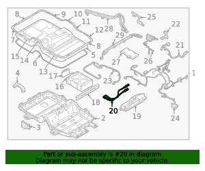2022-2023 Hyundai Tucson Negative Cable 37564-P0500 | QuirkParts