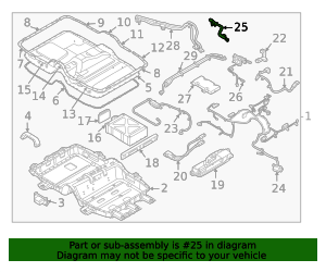 2022-2024 Hyundai Tucson Ground Cable 91861-P0010 | OEM Parts Online