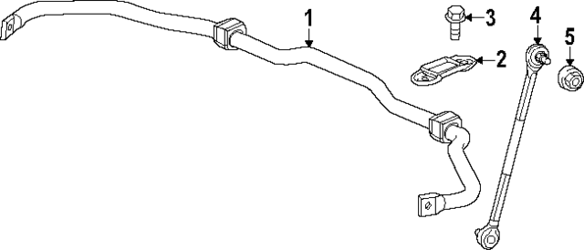 51300-3A1-A01 - Stabilizer Bar 2023-2024 Honda CR-V | Honda Parts Online