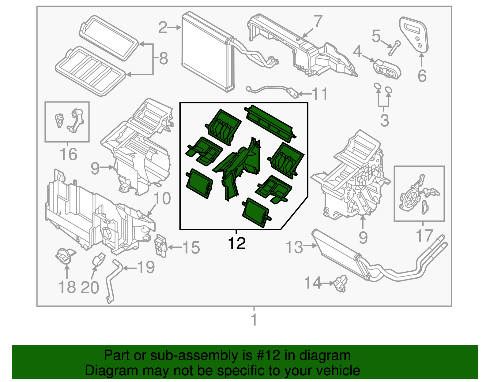 BJS7-61-A1Z - Damper Assembly 2014-2018 Mazda 3 | Florida Mazda Parts
