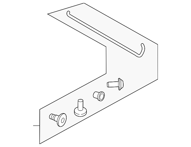 2015-2018 Audi Repair Kit 8R0-898-025 | OEM Parts Online