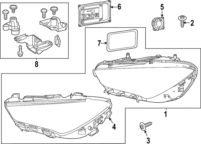 177-820-17-01-64 - Repair Kit 2019-2023 Mercedes-Benz | Mercedes-Benz ...