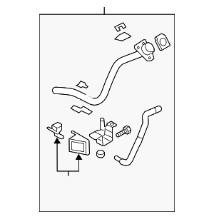 31030-F6500 - Filler Neck 2017-2020 Kia Cadenza | Kia.Parts Store