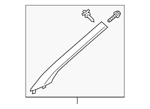 85810-J9000-TRY - Windshield Pillar Trim - 2018-2021 Hyundai | World ...