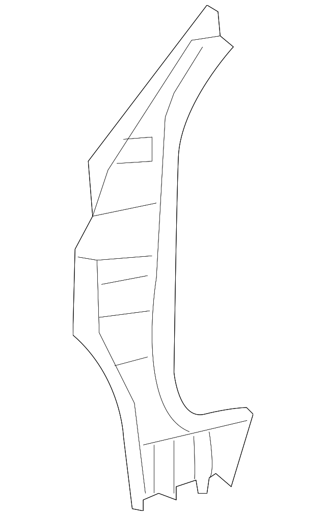 Toyota Inner Hinge Pillar Part# 610240r011 | Toyota Of Colorado Springs ...