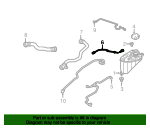 17-12-5-A09-423 - Overflow Hose 2017-2019 BMW | Genuine BMW Parts