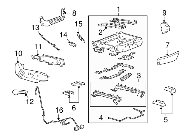 Buy Genuine GM Auto Parts - Cover (Part # 23435108) | GM Parts Store