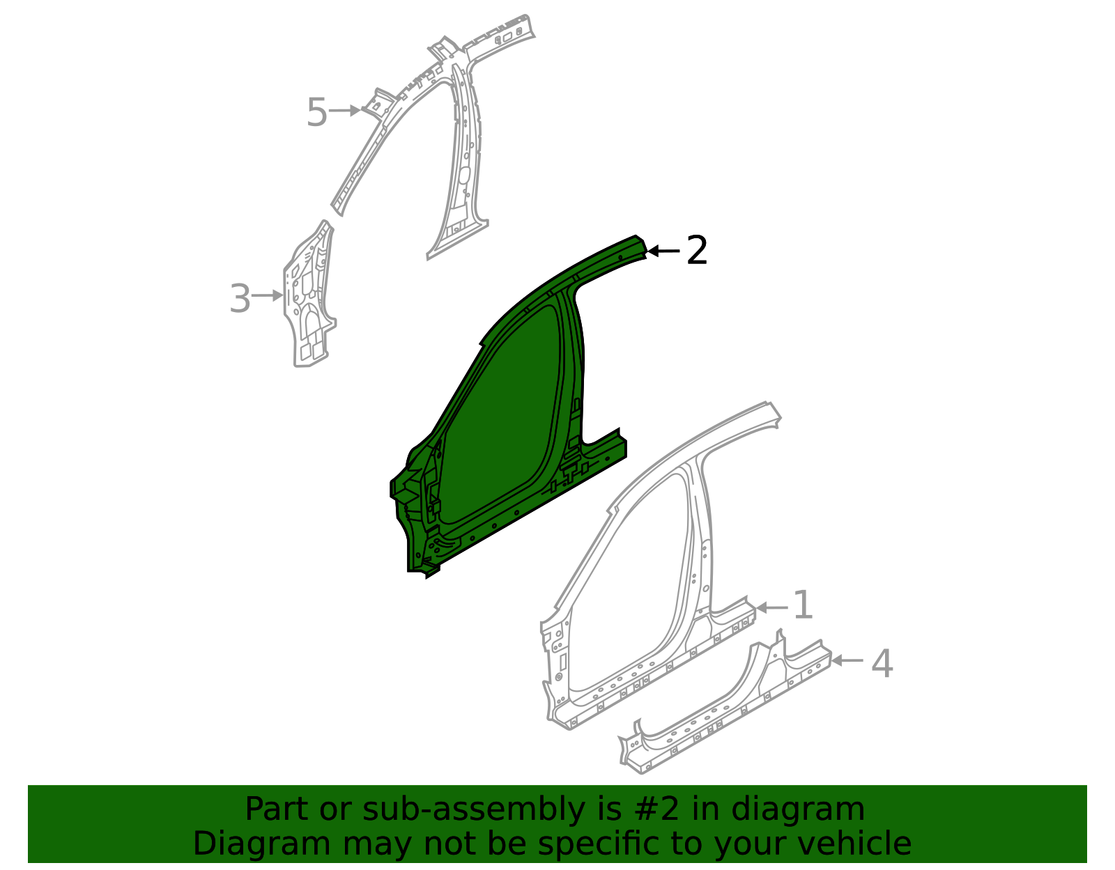 2020-2022 Hyundai Sonata Aperture Reinforced 71140-L0000 | OEM Parts Online