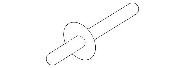 1995-2017 Mopar Wheel Arch Flare Rivet 6035201 | TascaParts.com