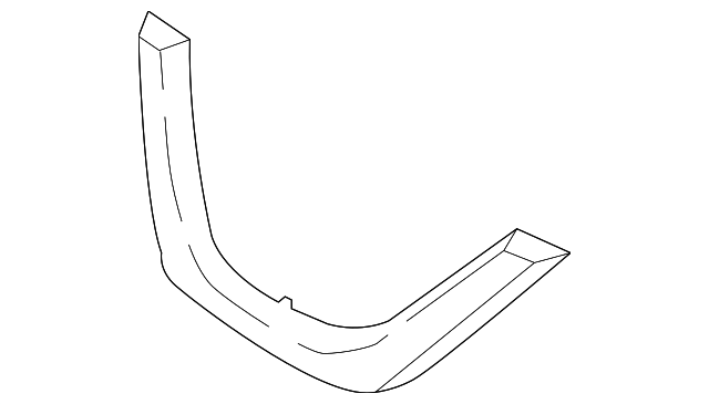 2017-2019 Nissan Rogue Sport Finish Molding 62382-6MA0A | TascaParts.com