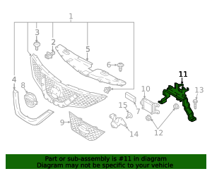 2017-2019 Nissan Rogue Sport Mount Bracket 28452-6MA5A | Temecula ...