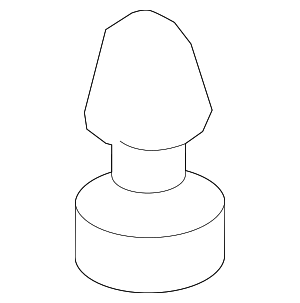 58959-60060 - Glove Box Door Cushion - 2007-2023 Toyota | OEM Genuine ...