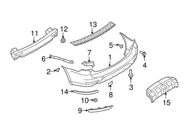 2009-2013 Subaru Forester Bumper Cover 57704SC010 | OEM Parts Online