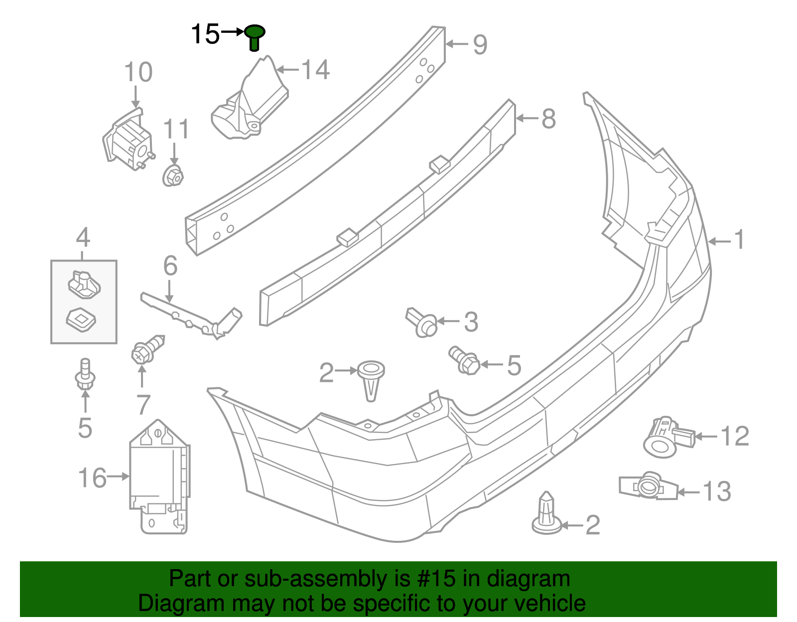 2013-2024 Nissan Reinforced Bracket Clip 01553-05891 | Ziegler Nissan ...