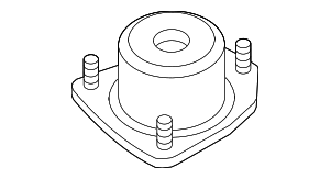 33526788778 - 2007-2014 BMW Shock Mount (33-52-6-788-778) | BMW of ...