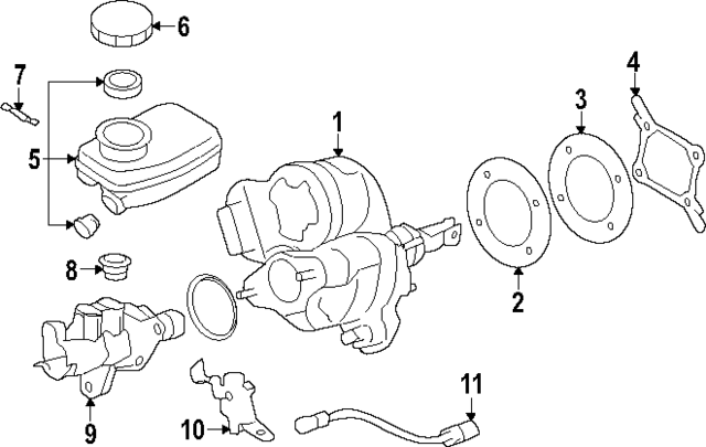 26400AN09B - Booster Assembly 2023 Subaru | Subaru Direct Wholesale