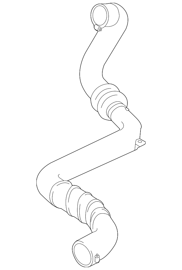 2013-2016 Ford Turbocharger Inter-Cooler Pipe DS7Z-6C646-B | Village Ford
