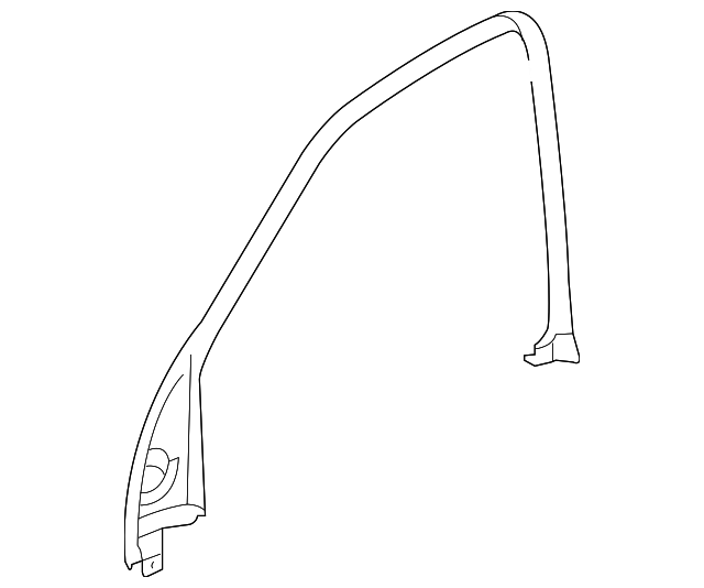 LR039858 - Window Molding - 2008-2015 Land Rover LR2 | Land Rover Lake ...