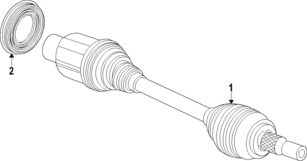 2023-2025 GM Drive Unit Outer Seal 24045468 | GM Parts Center
