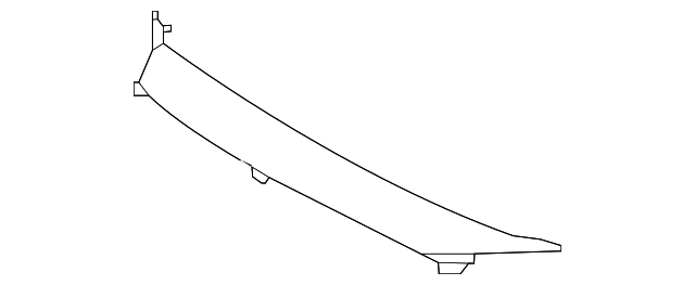 52711-0E900 - Cover Molding - 2020-2024 Toyota Highlander ...