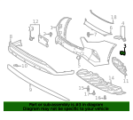 89348-50050 - Bumper Cover Fastener - 2020-2021 Toyota Highlander | OEM ...