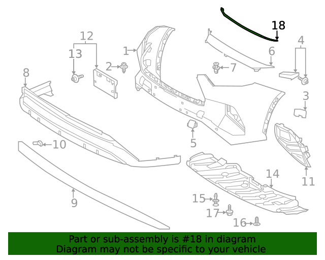 53395-0E080 - Seal To Hood - 2020-2023 Toyota Highlander | OEM Genuine ...