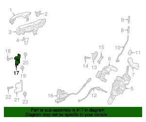 213-730-20-02-64 - Hinge Mercedes-Benz USA Parts
