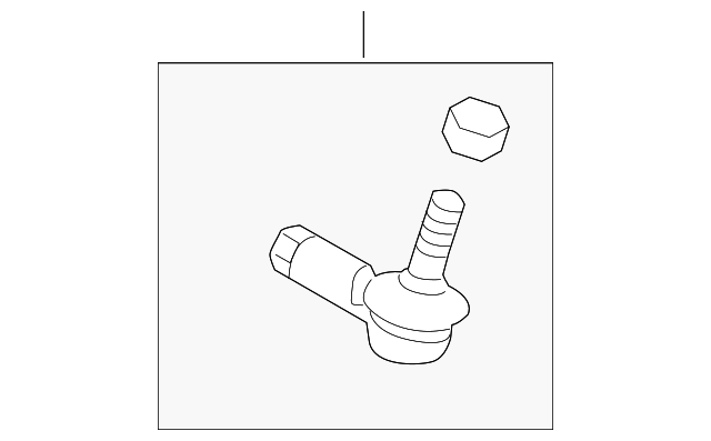 Genuine OEM Outer Tie Rod Part# 4422a052 Fits 2003-2020 Mitsubishi: Up ...